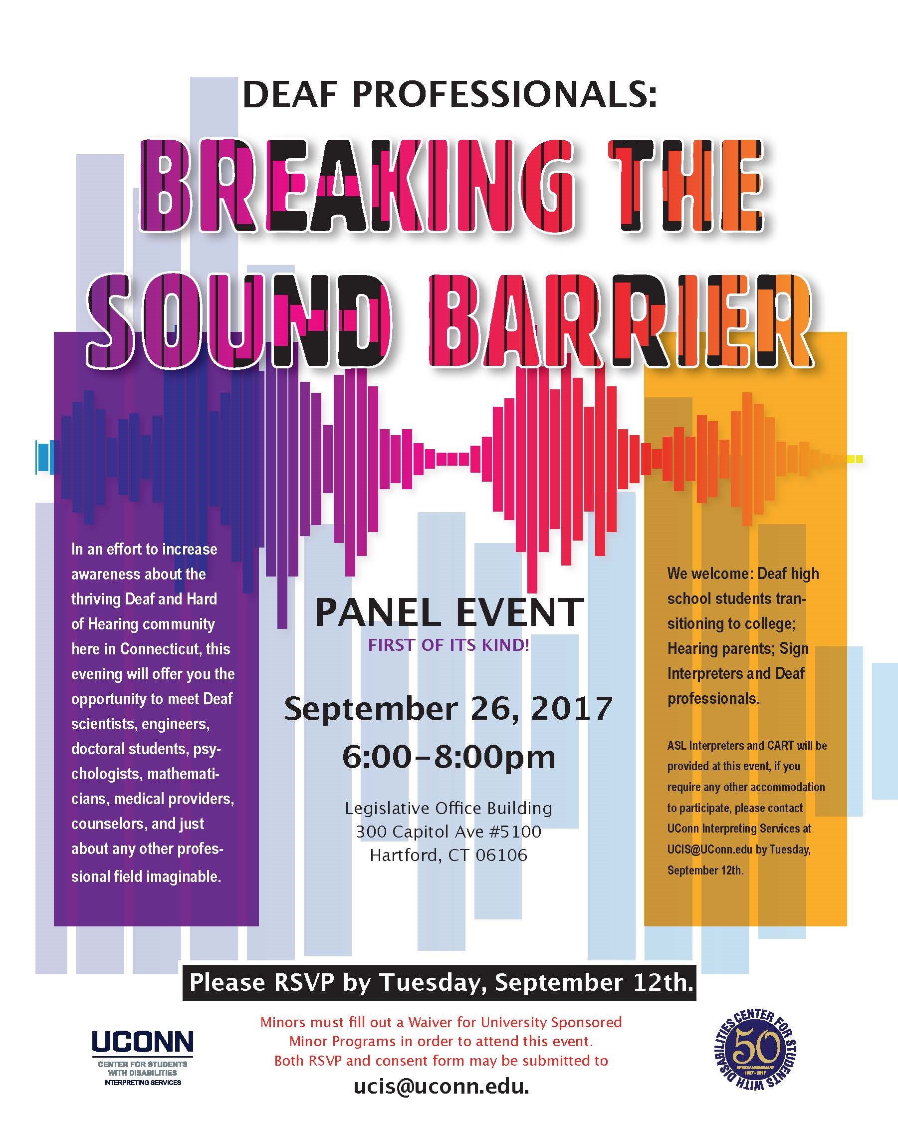 Deaf Professionals: Breaking the Sound Barrier | UConn Communication ...